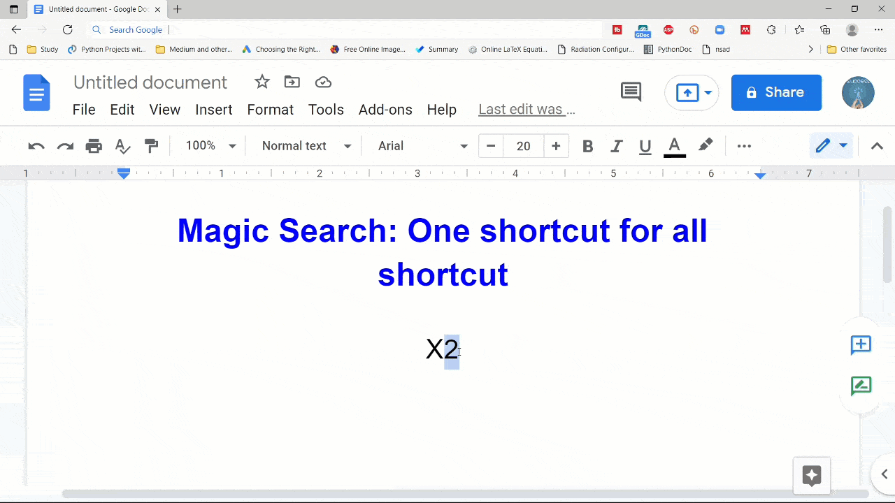 How To Quickly Type Subscript And Superscript In Google Docs